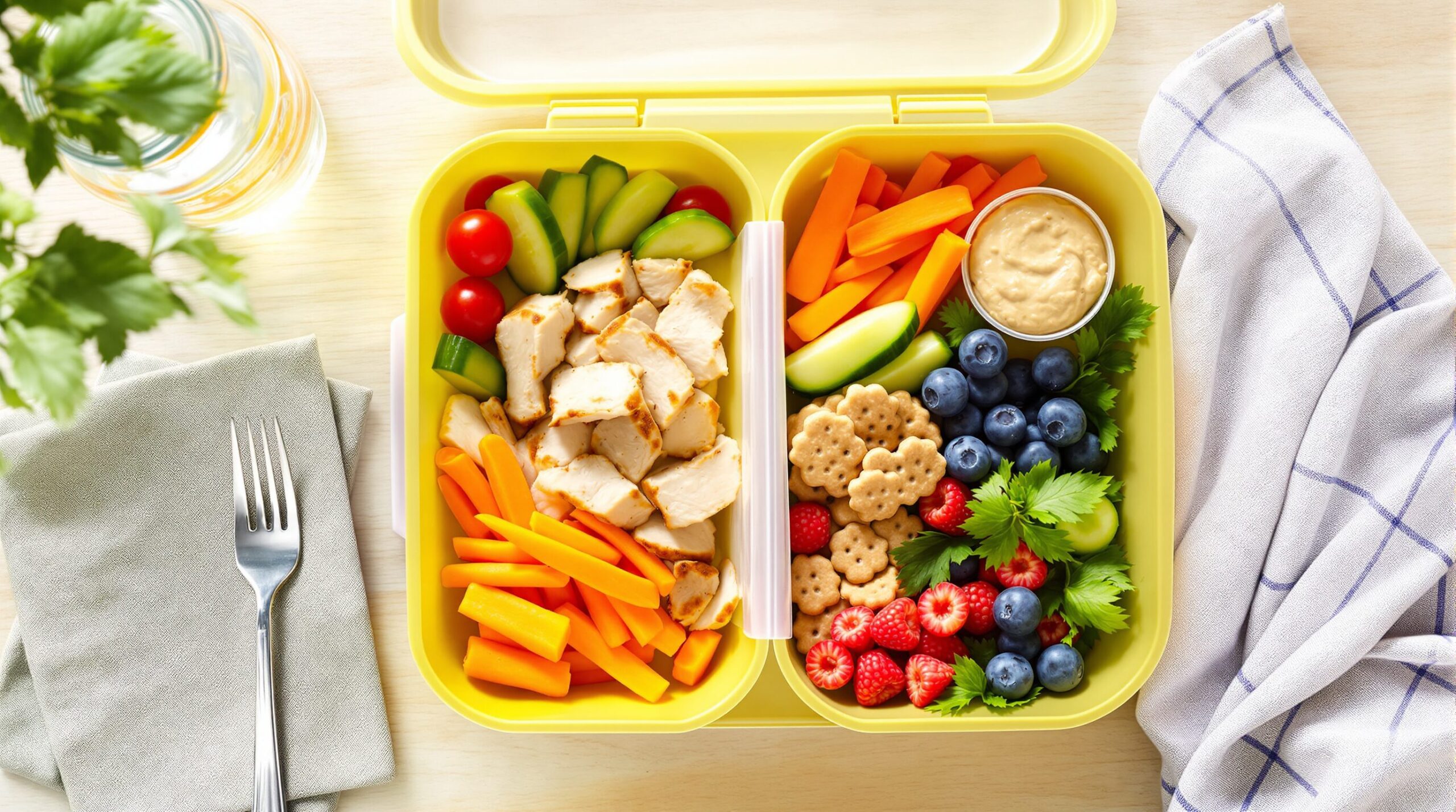 Ideas para lunch saludables que equilibran sabor y bienestar