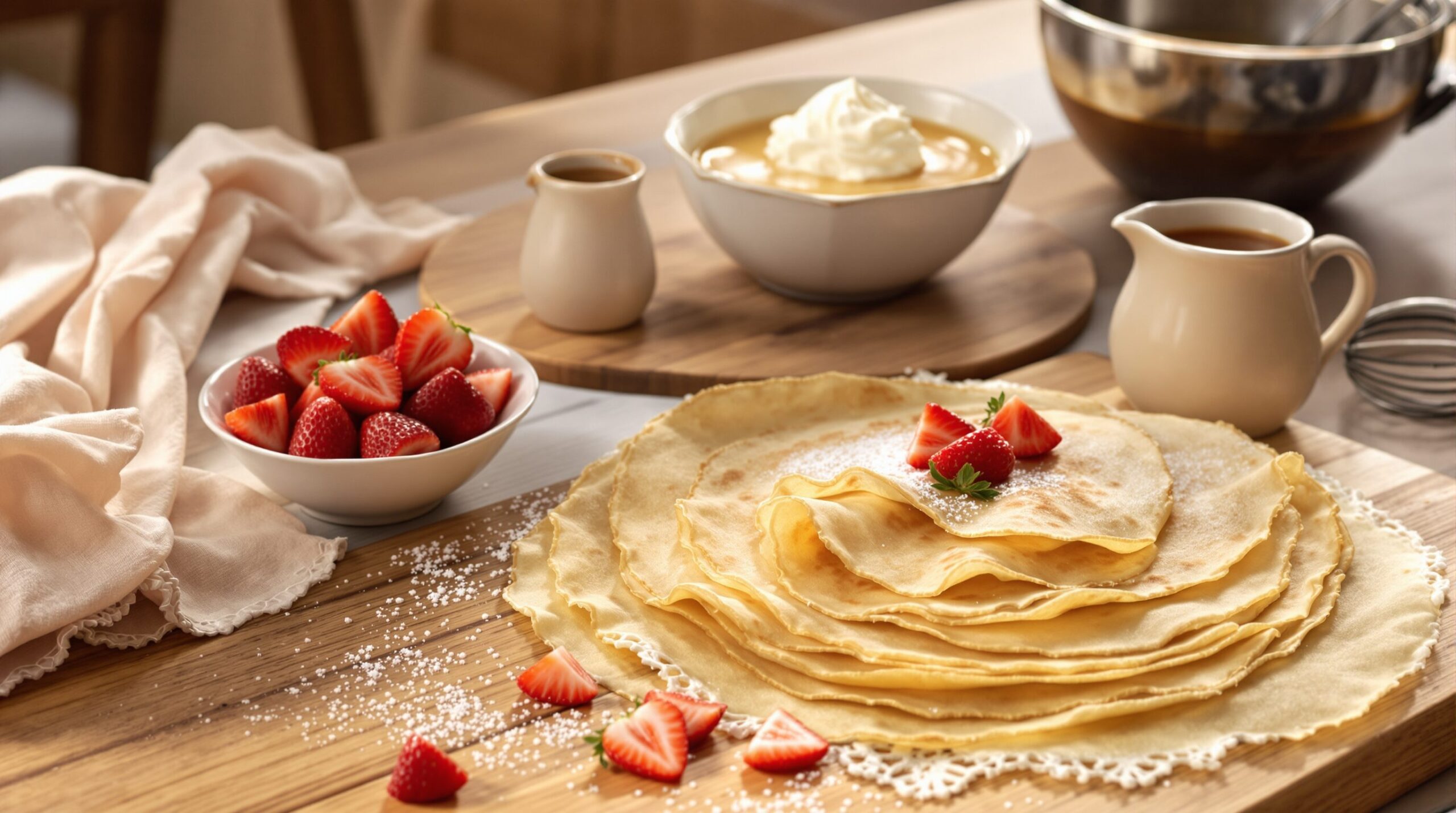 Receta crepes: masa perfecta y consejos para crepes finos